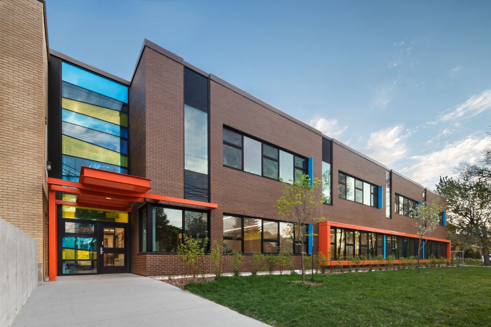 Agrandissement de l'école | École Louis-Colin